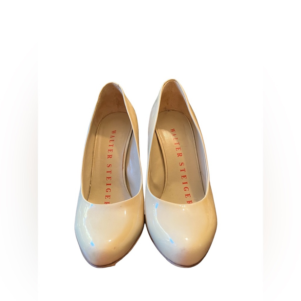 Walter Steiger Bone Patent Leather Pumps Size 36 - Gem
